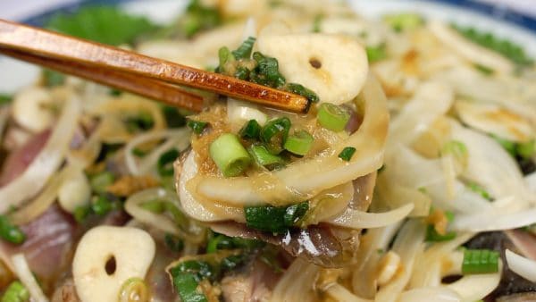 Katsuo Tataki Recipe (Seasoned Seared Skipjack Tuna) Bonito Tataki ...