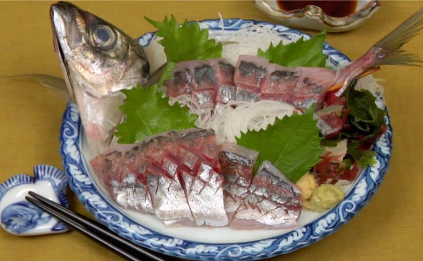 Aji Sashimi Recipe (How to Clean and Fillet Japanese Horse Mackerel ...