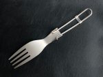 Francis Folding Fork (Titanium) - Cooking with Dog