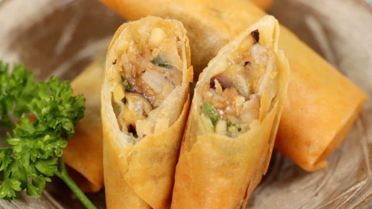 Harumaki Recipe (Deep-fried Spring Rolls with Pork and Vegetable ...